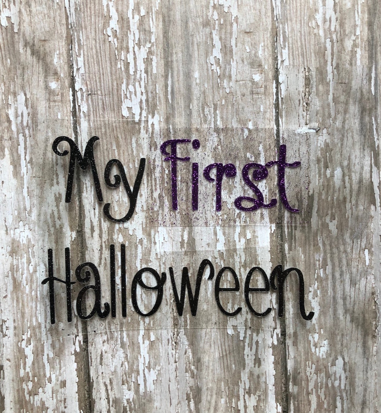 Baby's First Halloween/ Baby's First Halloween Iron on | Etsy