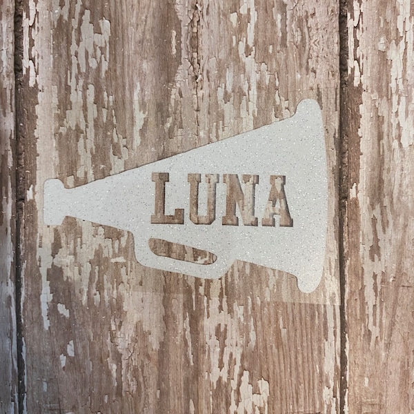 Custom Megaphone Decal - Etsy