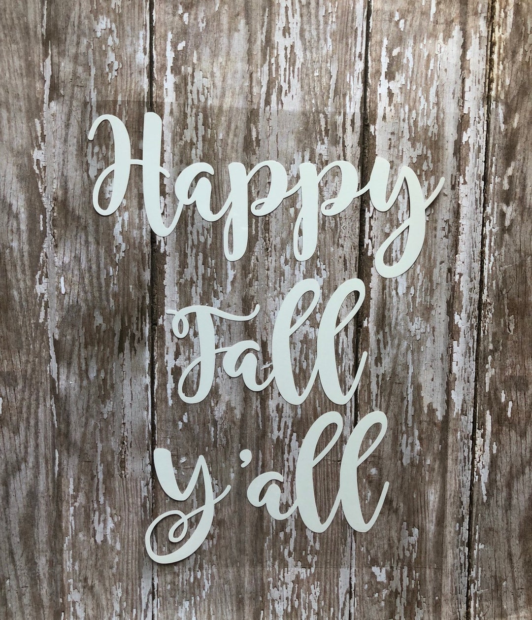 Happy Fall Y'all Iron on Decal. Happy Fall Tshirt Decal. Fall Iron on ...