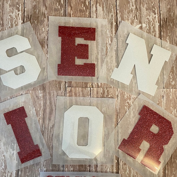 Senior Jeans Iron on Patches - Etsy