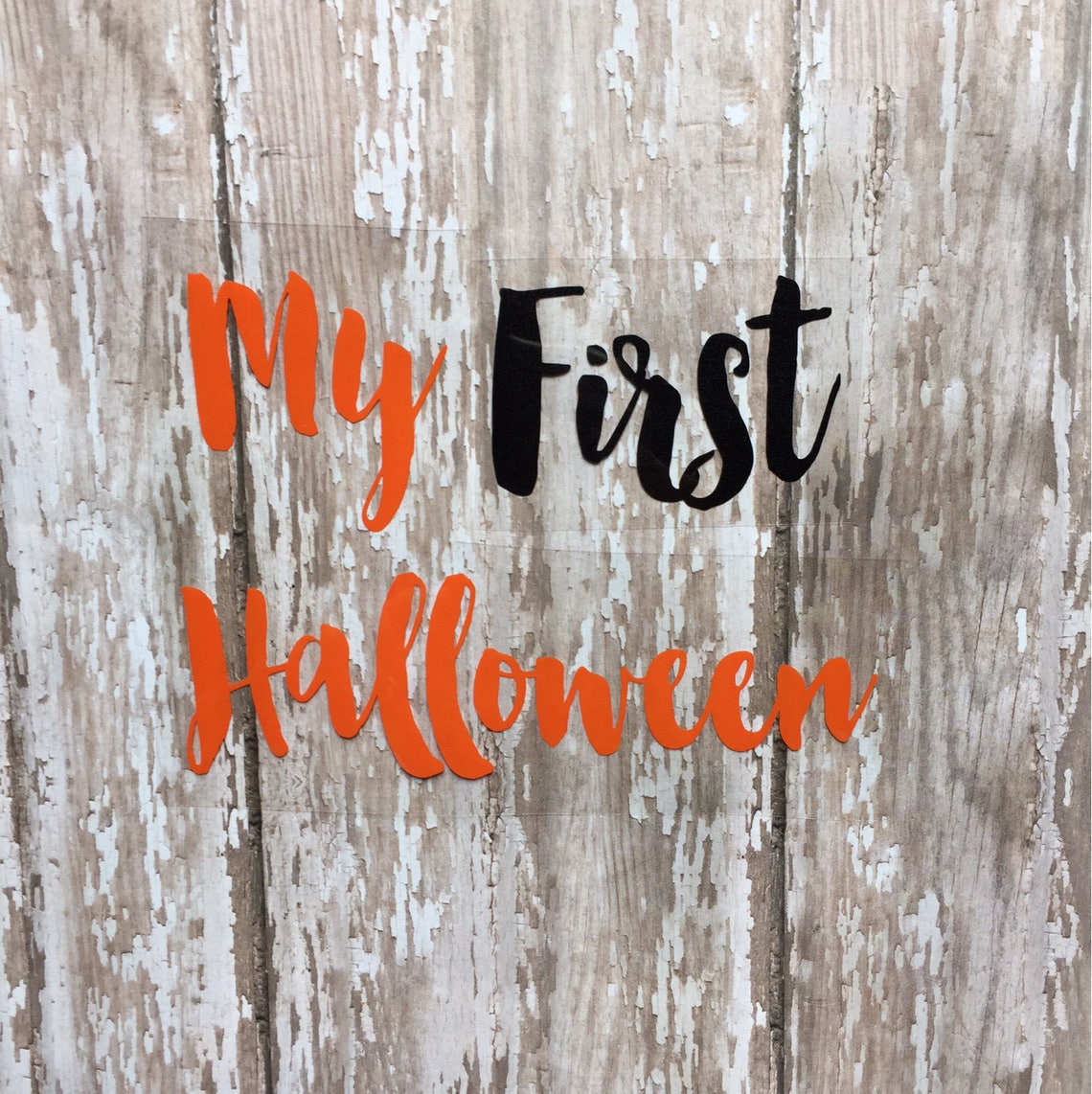 Baby's First Halloween/ Baby's First Halloween Iron on | Etsy