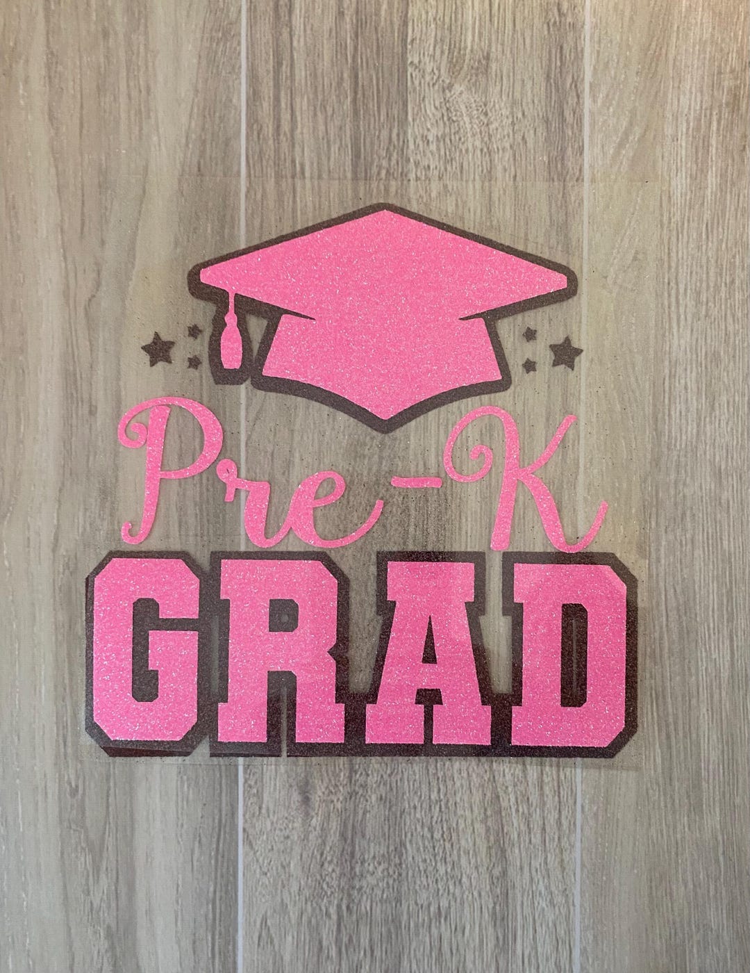 Custom Pre-k Grad Iron on Decal Set: DIY Outfit Transfer - Etsy