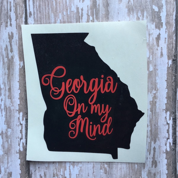 Georgia on My Mind - Etsy