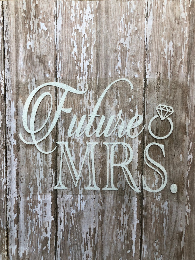 Future Mrs. Iron on Decal DIY Future Mrs. Shirt Future Mrs. - Etsy