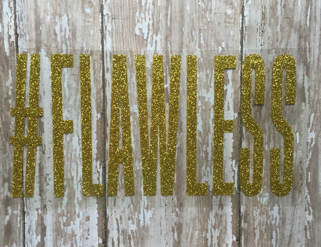 Flawless Iron on Decal, Flawless Heat Transfer Decal, DIY #flawless ...