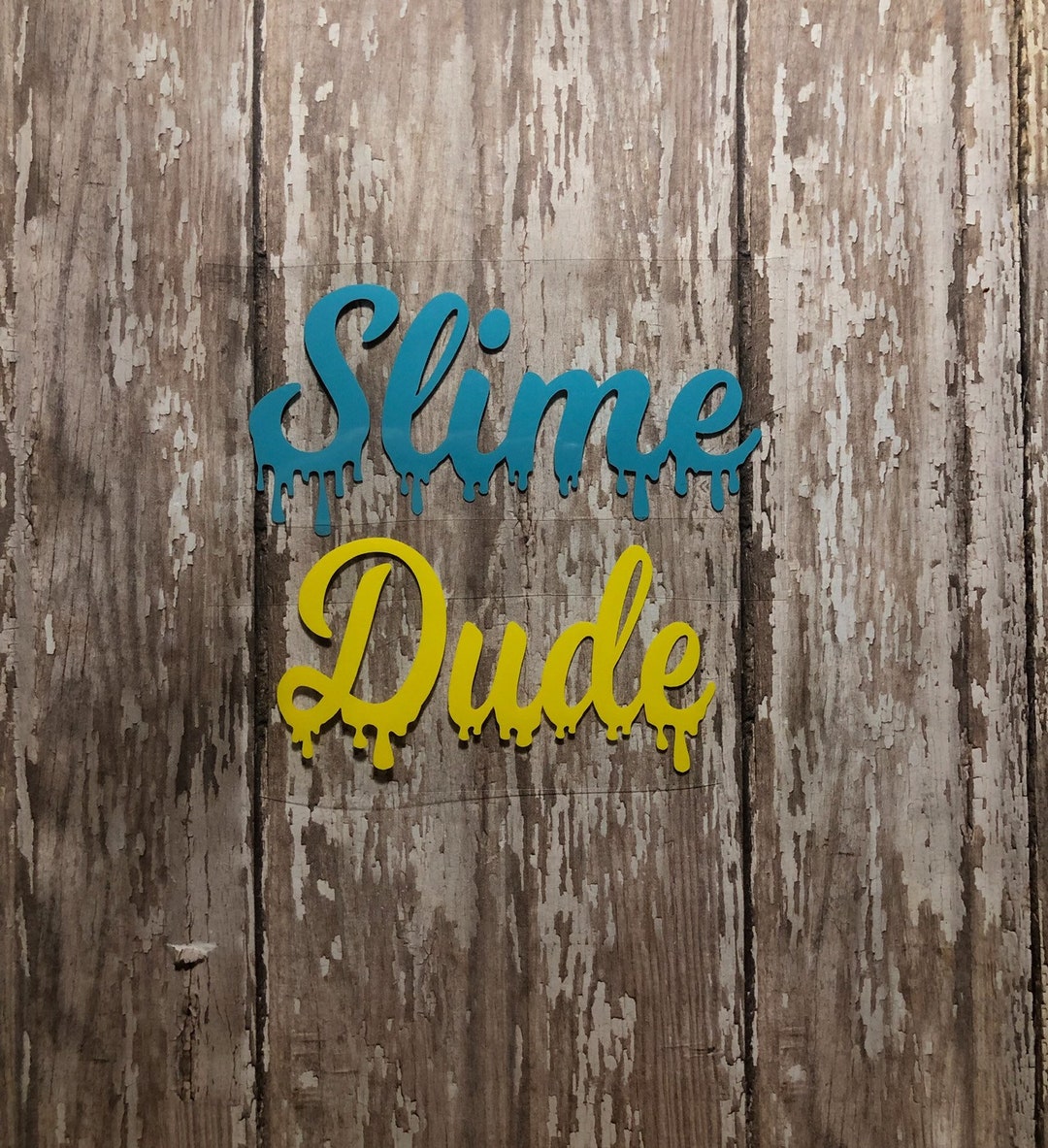 Slime Dude Iron on Decal/ Slime Boss Heat Transfer/ DIY Boy Slime Shirt ...