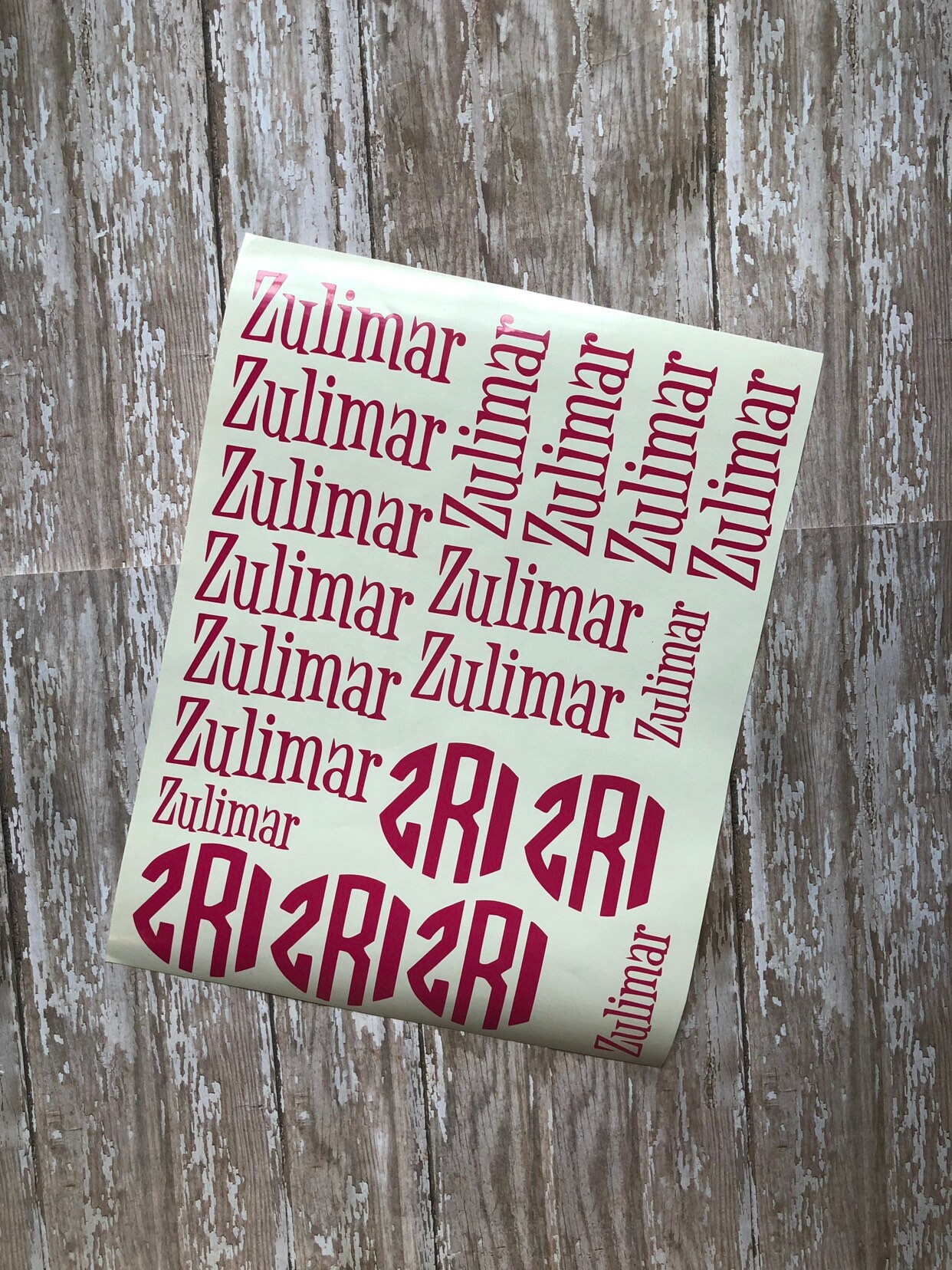 Back to School Vinyl Sticker Name Decal Set Value Pack Custom | Etsy