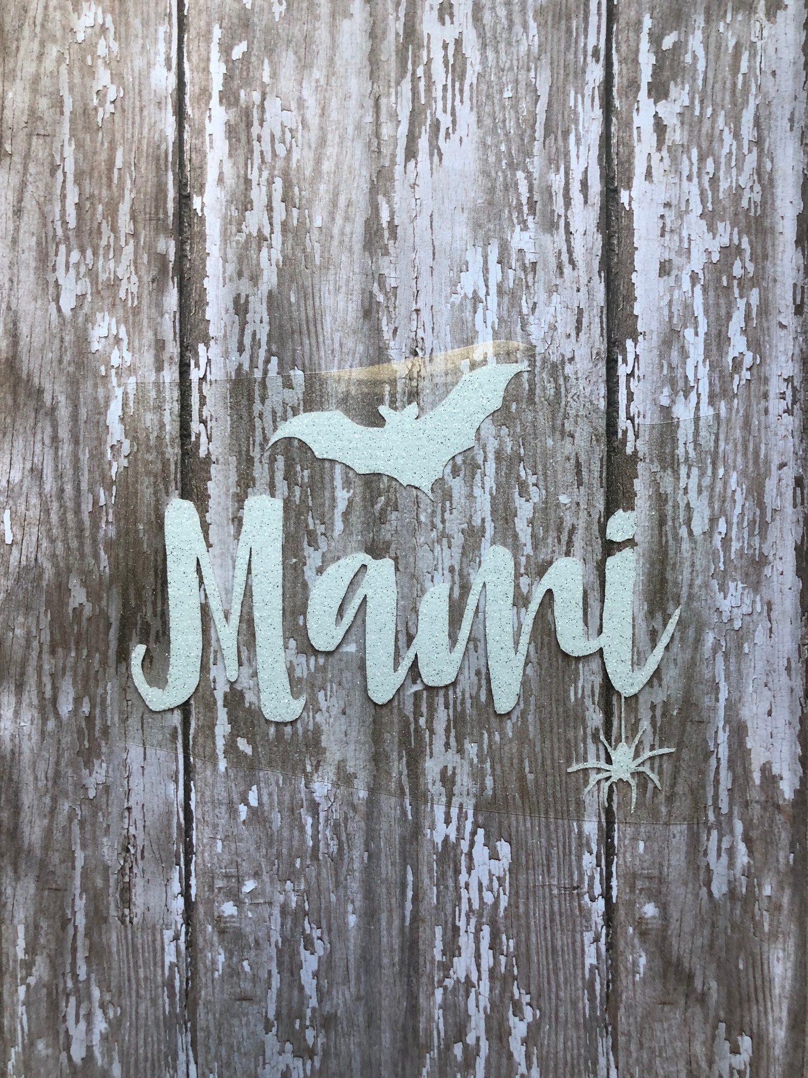 Spooky Name Iron on Decal Creepy Name Iron On Halloween Name - Etsy