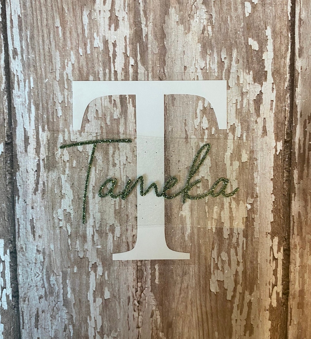 Personalized Monogram Name Iron on Decal - DIY Baby Onesie - Etsy