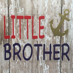 Big Brother or Little Brother Iron on Decal/diy Big Brother/little ...