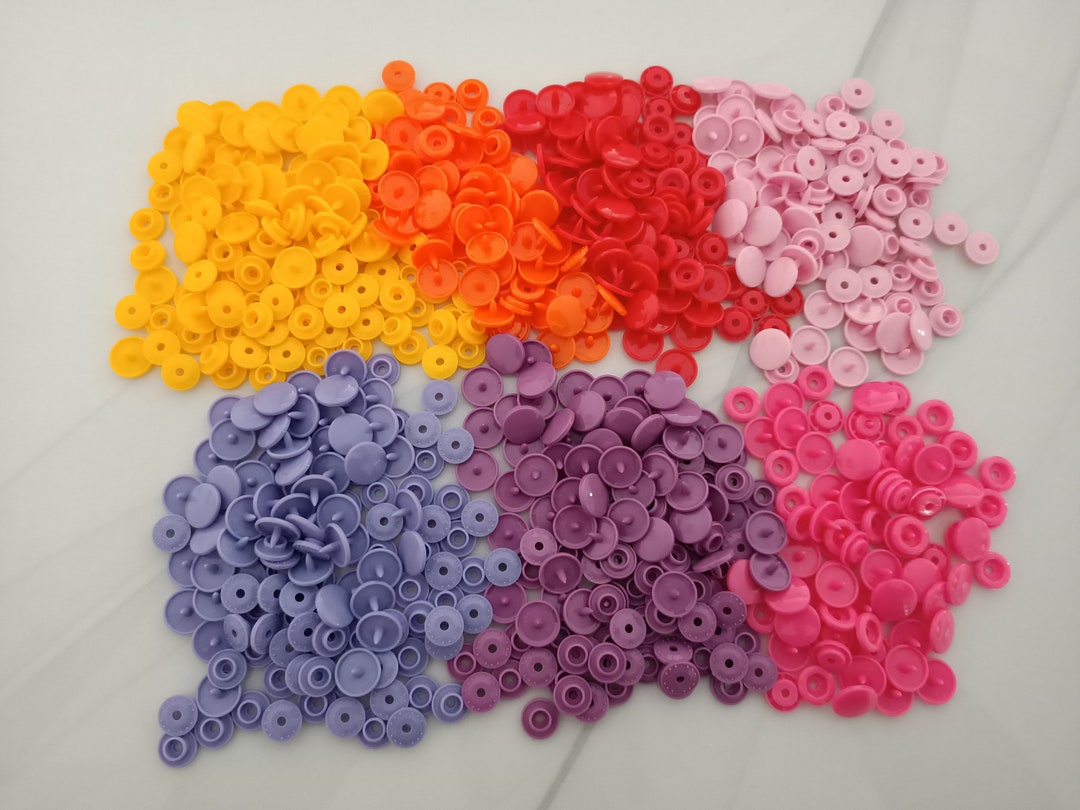 KAM Snaps Plastic Snaps Fastener Choose From Many Colours - Etsy