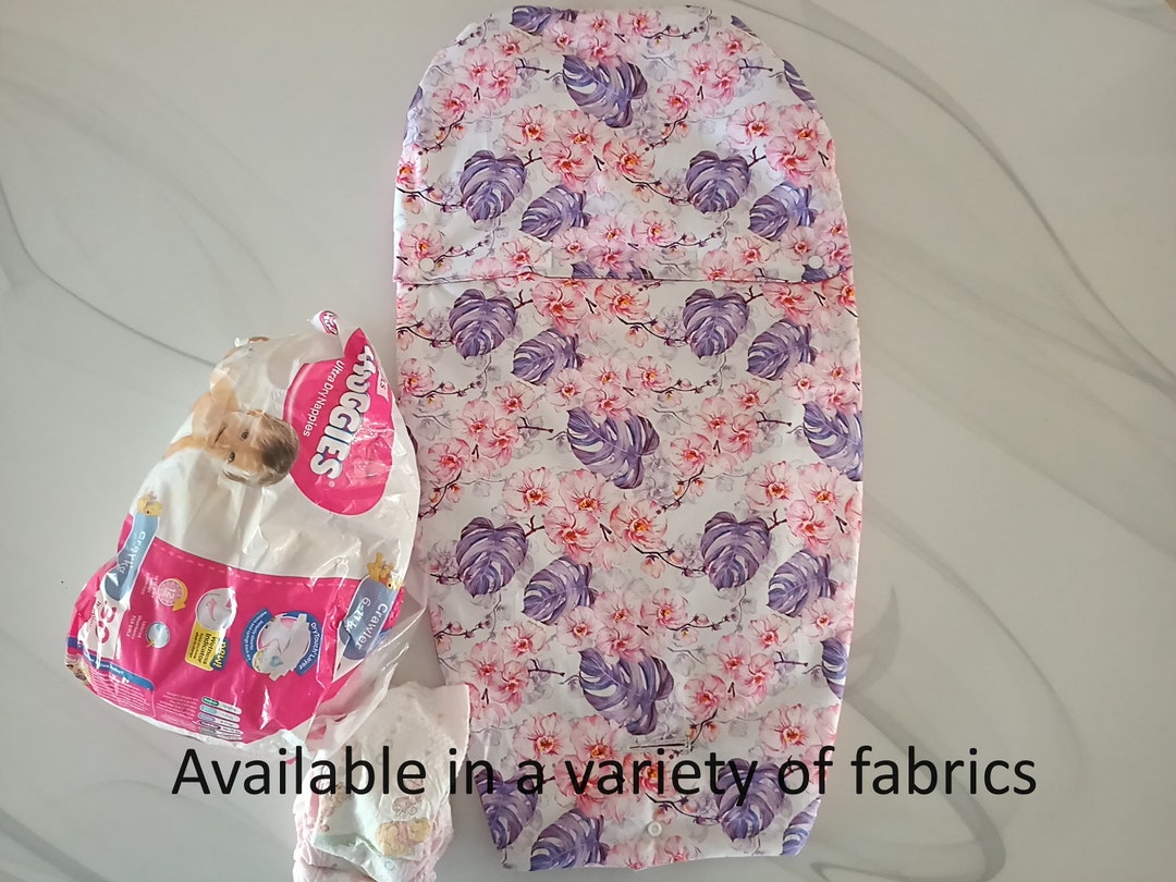 Handmade Shopping Trolley Liner: Universal Baby Capsule, Reversible ...