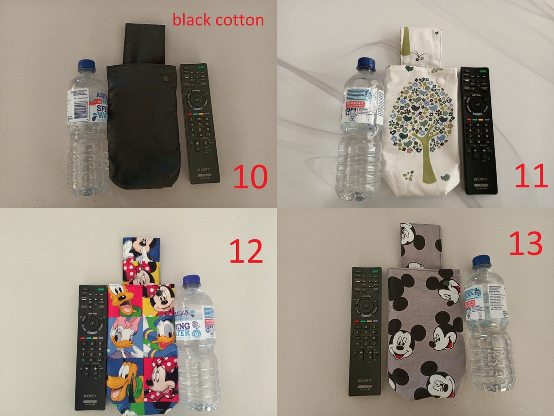 Wheelchair Caddy: Cotton Walker Bag, Bottle Holder - Etsy