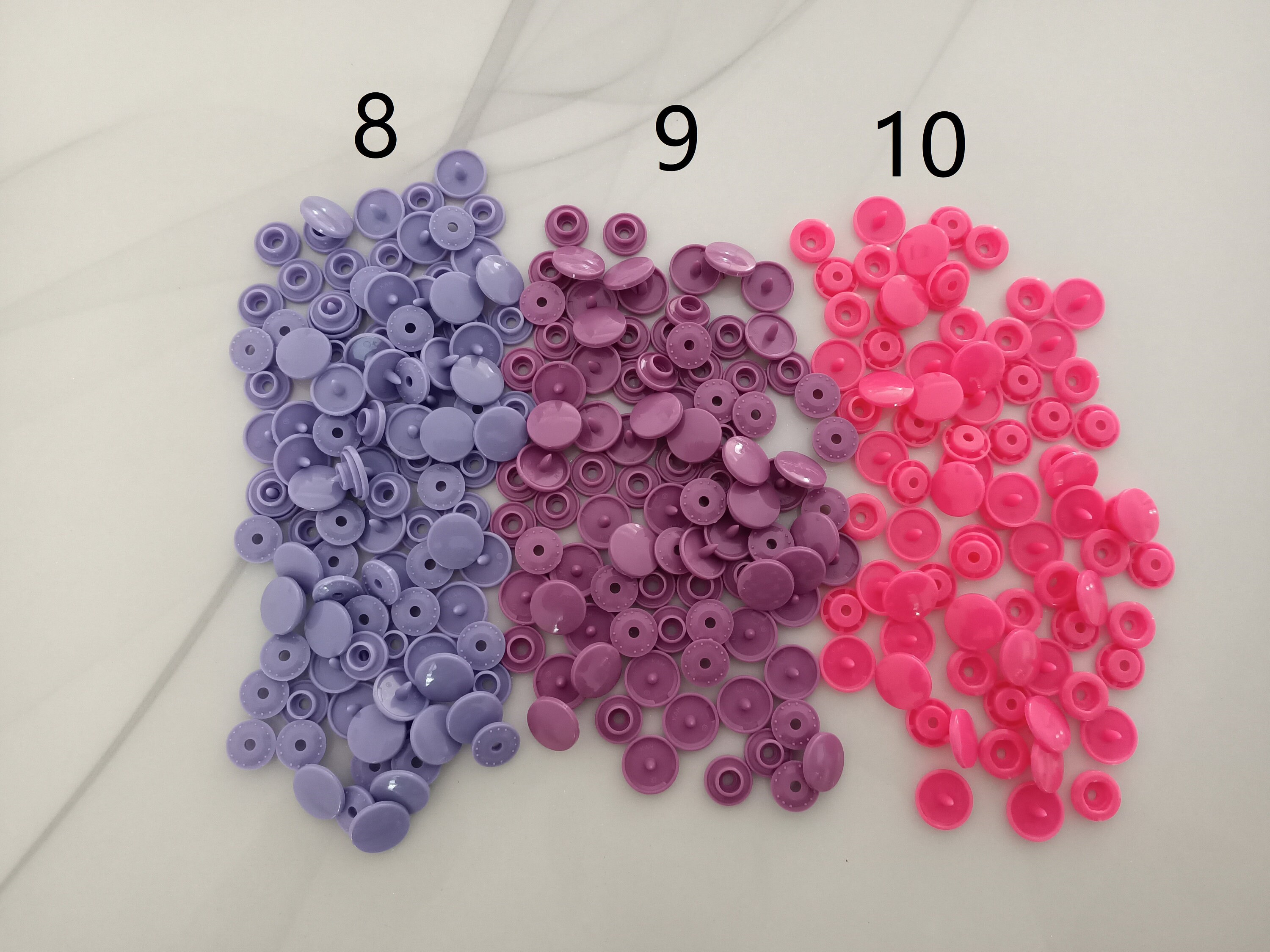 KAM Snaps Plastic Snaps Fastener Choose From Many Colours - Etsy Australia