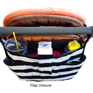 Stylish Pram Caddy / Stroller Organiser / Wheelchair Bag /shoulder Bag ...