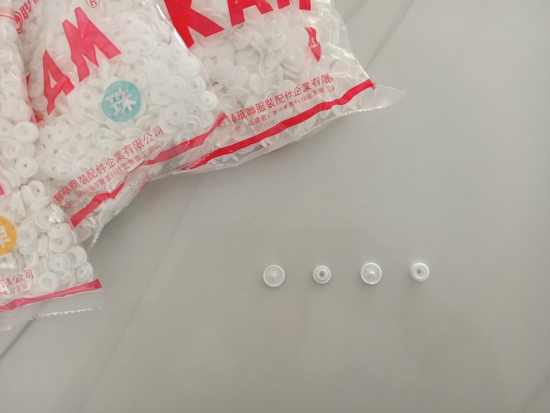 T5 KAM Snaps: Extra Long Prong Plastic Fasteners, Size 20 - Etsy