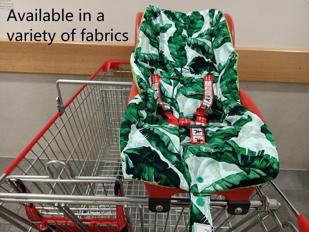 Handmade Reversible Shopping Trolley Liner: Cotton & Minky, Universal ...