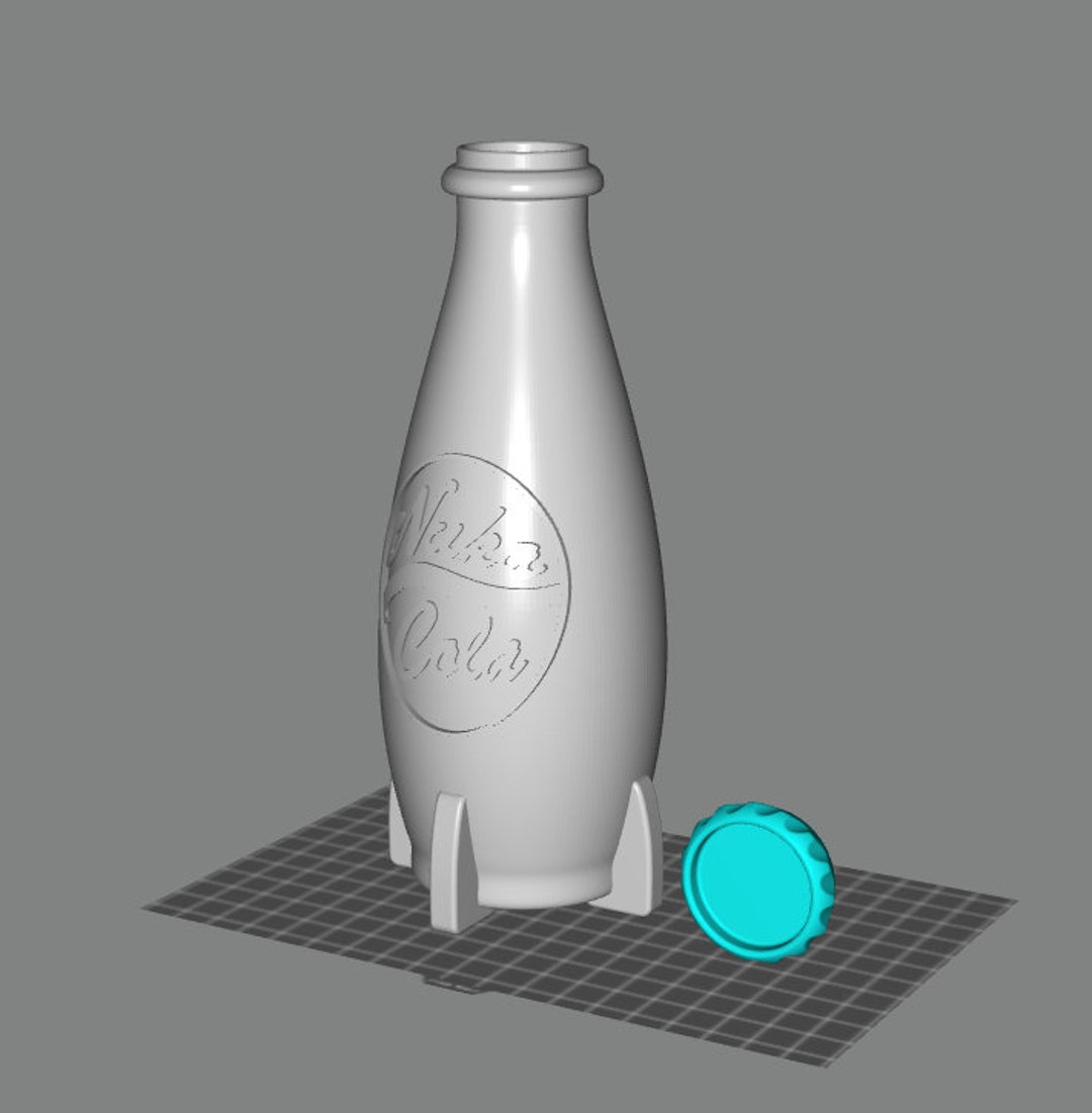 Fallout Nuka Cola STL 3D File for Printing - Etsy UK