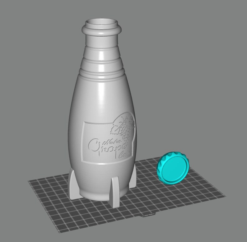 Fallout Nuka Grape STL 3D File for Printing - Etsy