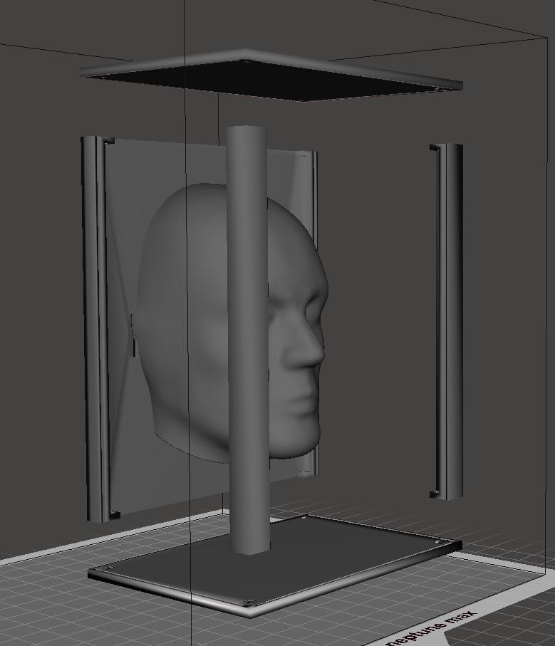 3D FILES for 3D Printable Half Mask Display Case - Etsy