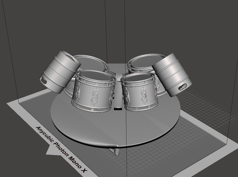 Pop Vinyl Drum Kit STL (3D Files for Printing) - Etsy