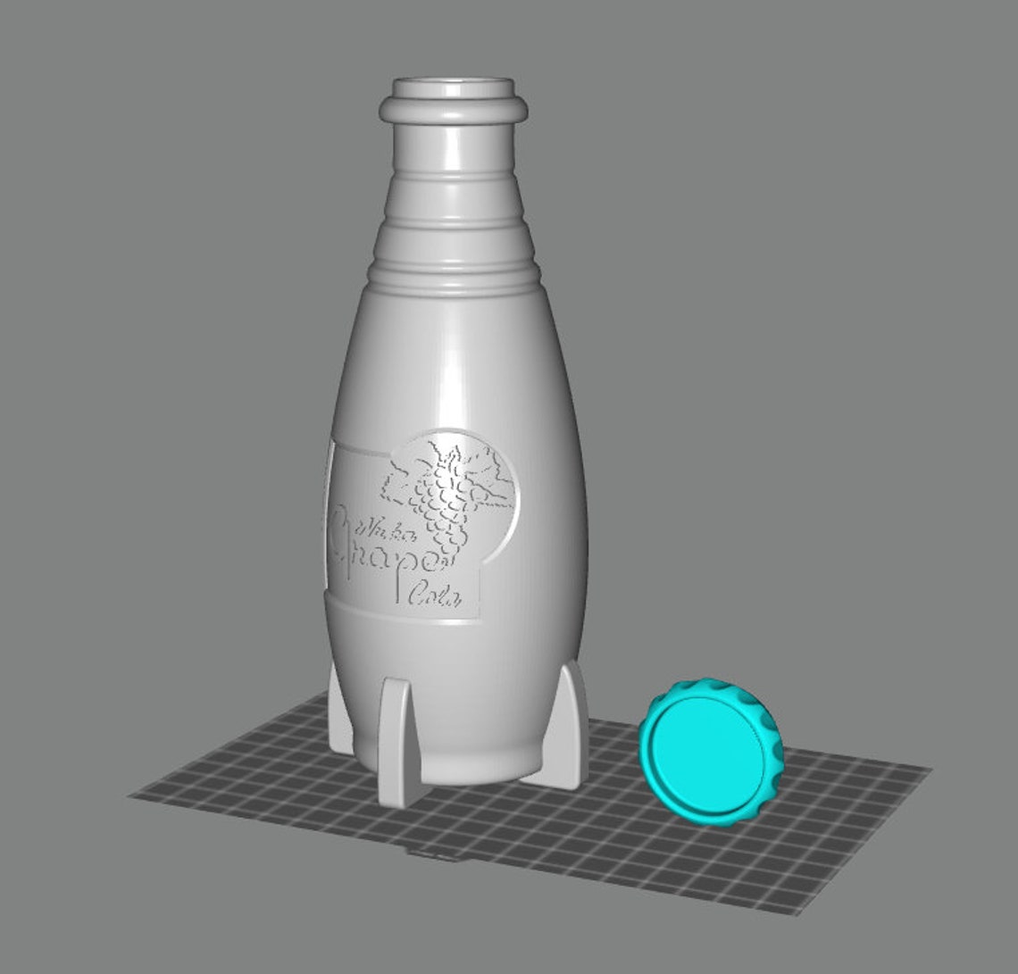 Fallout Nuka Grape STL (3D File for Printing) - Etsy