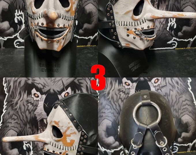 Slipknot Chris Fehn Vol.3 Replica Mask Free Postage - Etsy
