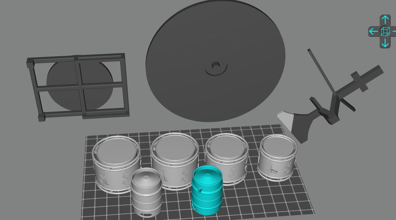 Pop Vinyl Drum Kit STL (3D Files for Printing) - Etsy