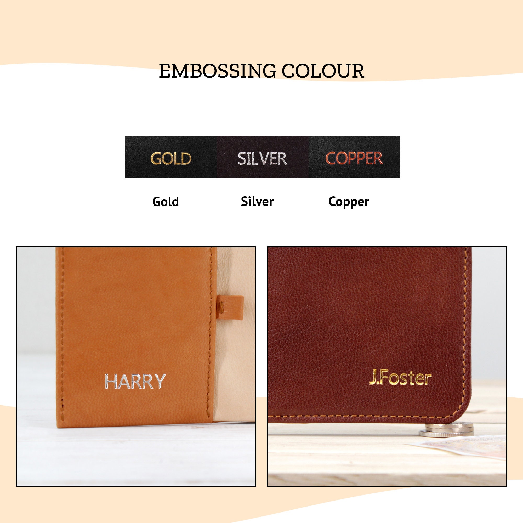 Personalisation Monogram Embossing Inspiring Words Image | Etsy