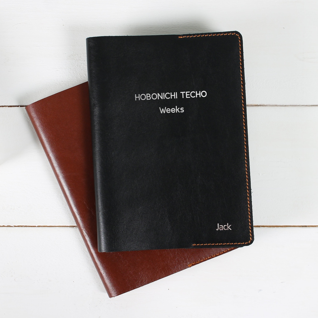 Leather Hobonichi Notebook Cover Hobonichi Originals Hobonichi Techo ...