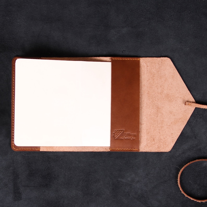 Leather Journal A6 Notebook Refillable Notebook Personalised - Etsy