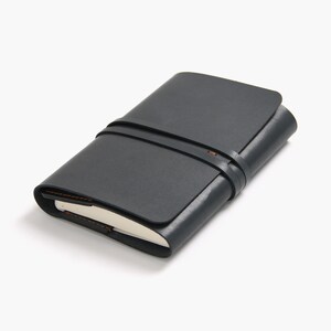 Personalised A6 Notebook Leather Journal Free Gift Refillable Leather ...