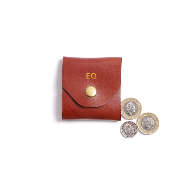 Leather Coin Case - Etsy