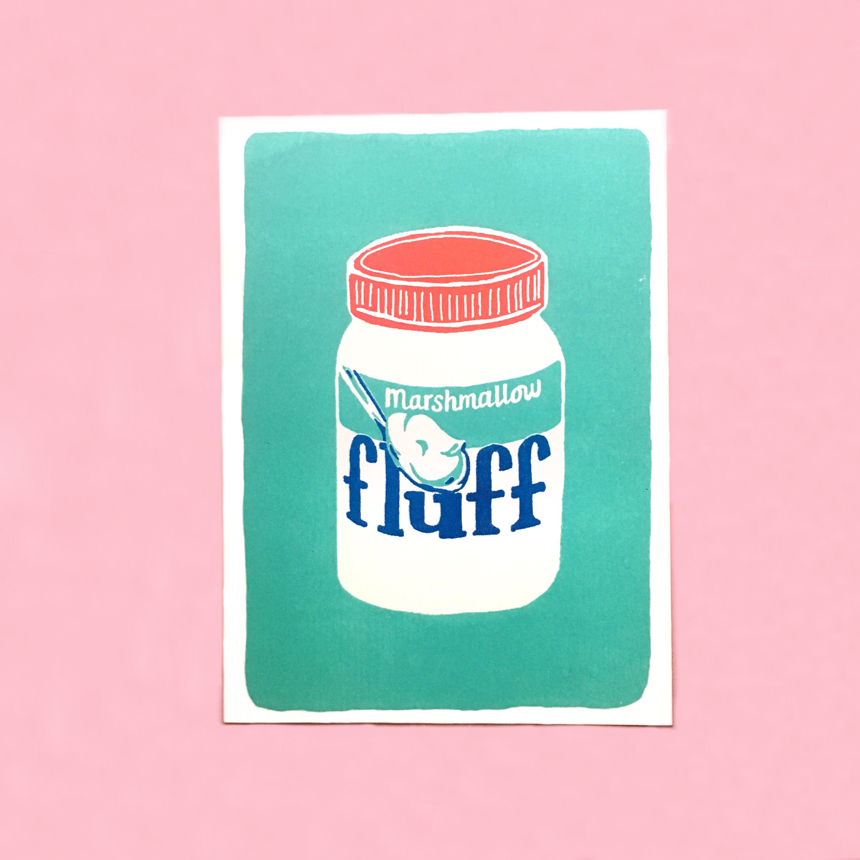 Fluff Risograph Print Riso Art Print Packaging Vintage | Etsy