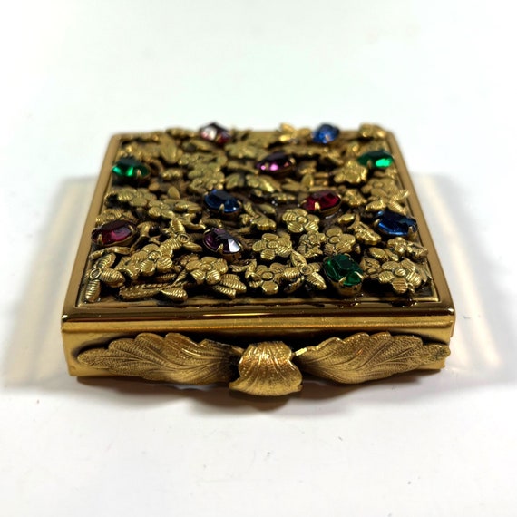 Jeweled compact 50's - Gem