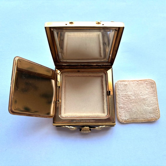 Jeweled compact 50's - Gem