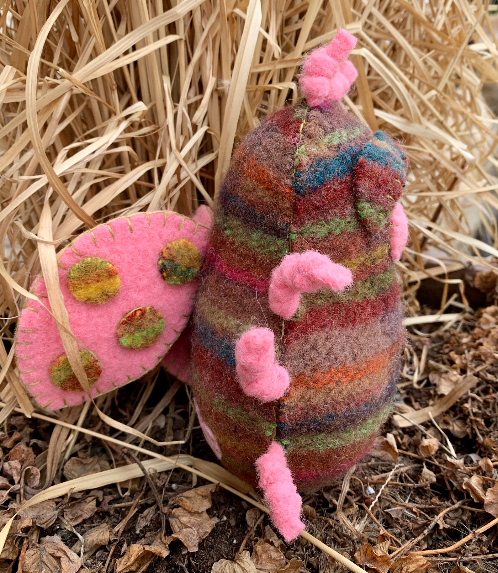 Bug Stuffed Bug Hand Made Bug Wool Bug One of a Kind Bug | Etsy