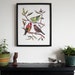 Finches Screenprint Greenfinch Goldfinch Chaffinch British Garden Birds ...
