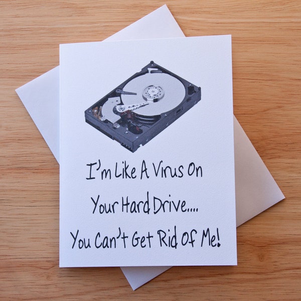 Computer Nerd Birthday Card - Etsy