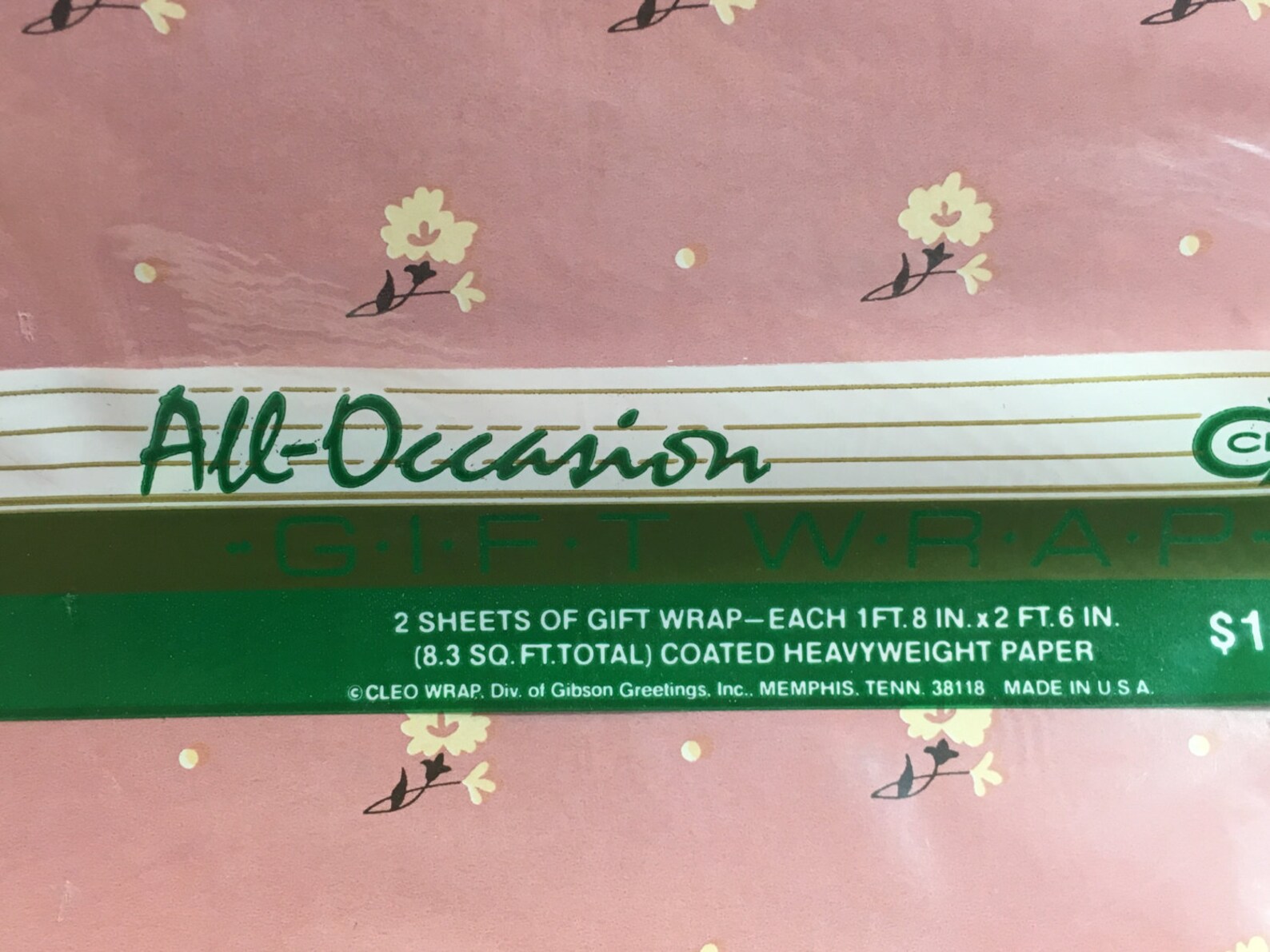 80's Gift Wrap Paper, Wrapping Paper, Craft Paper, Floral Mauve Paper ...