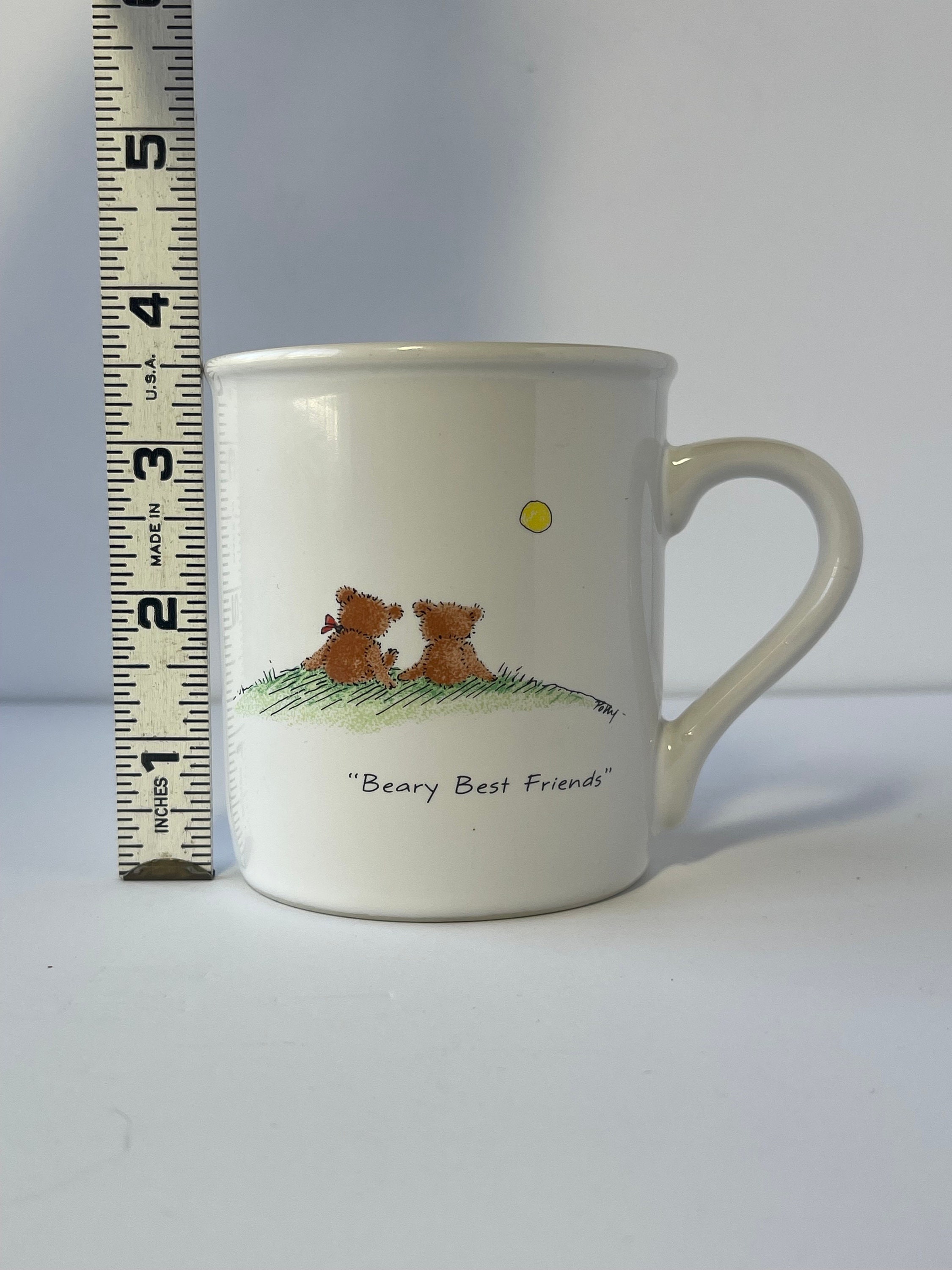 Vintage Hallmark Cup 1980s Mug Mates Bears 1985 - Etsy