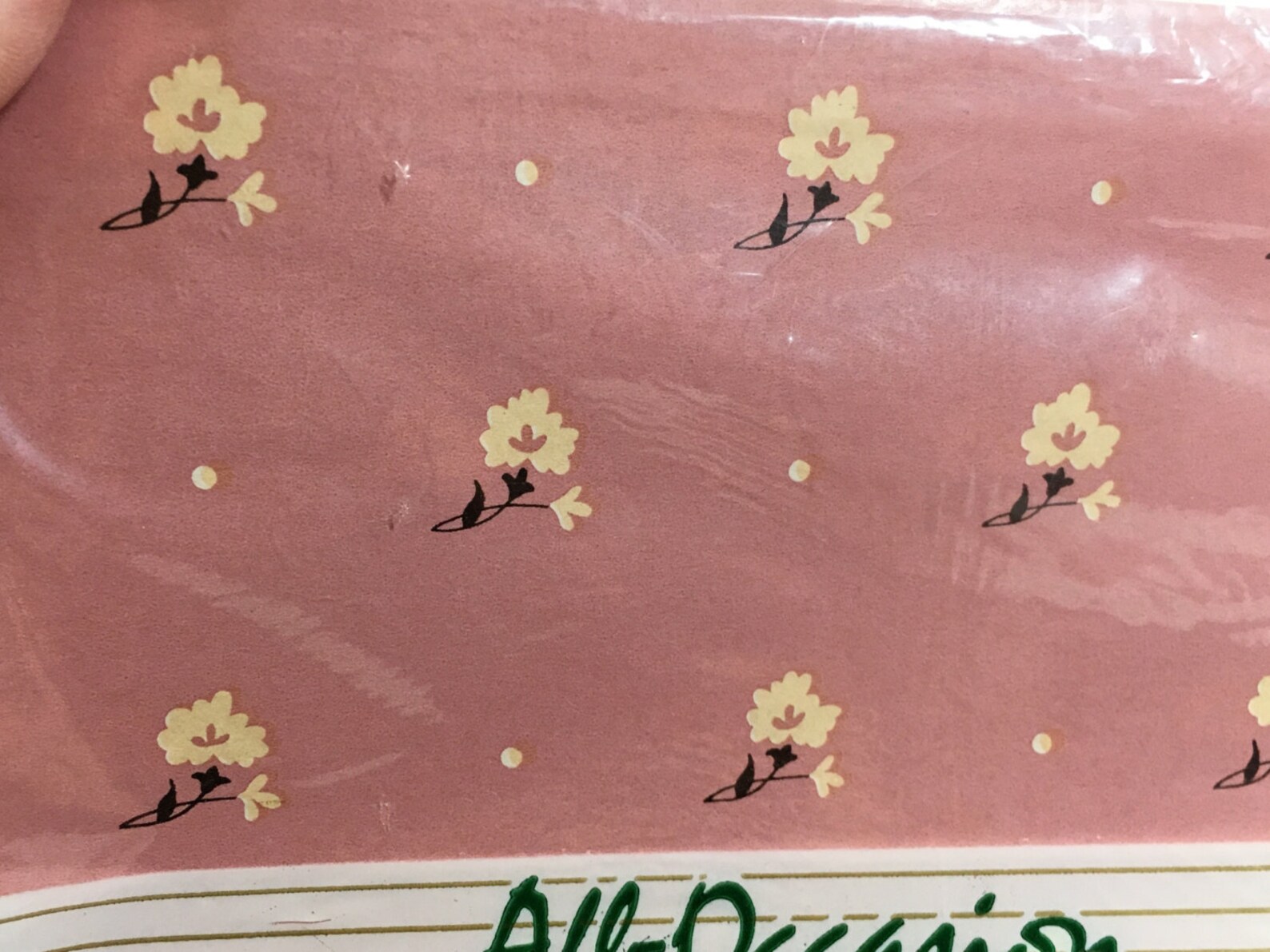 80's Gift Wrap Paper, Wrapping Paper, Craft Paper, Floral Mauve Paper ...
