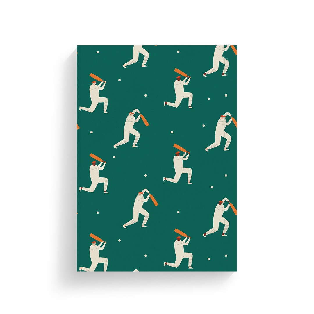 Cricket Notebook A5 Size 100% Recycled Funds Education - Etsy Australia