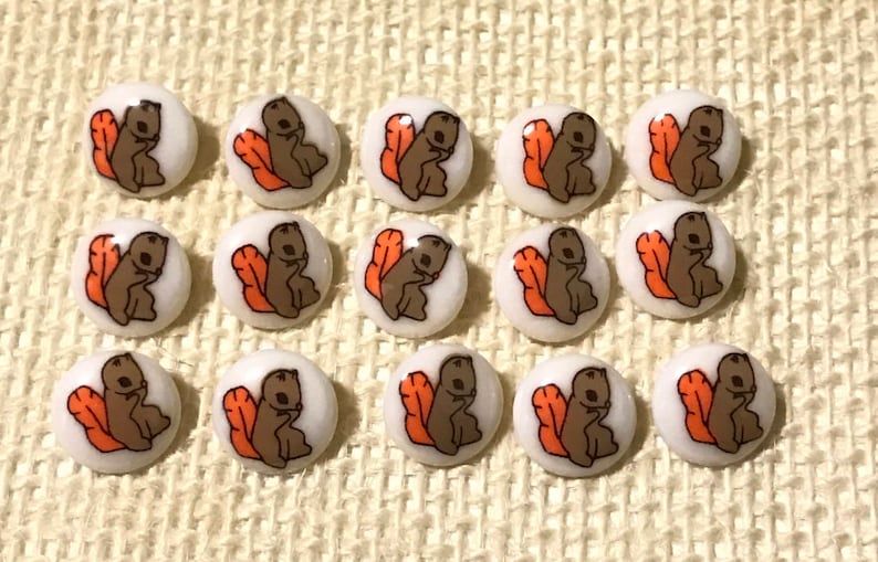 Vintage JHB baby Squirrel 15 of Buttons Great for - Etsy