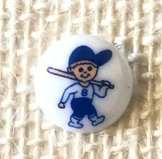 Vintage JHB Round Baseball Boy Pack of 12 Buttons Great | Etsy
