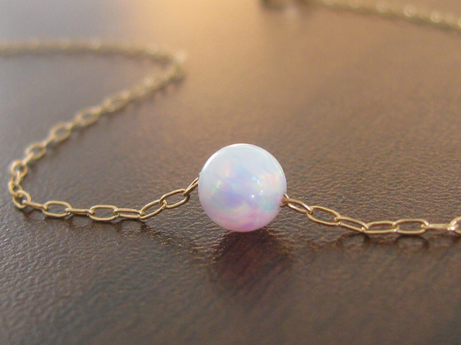 Opal Bracelet Opal Ball Bracelet Opal Gold Bracelet Opal - Etsy