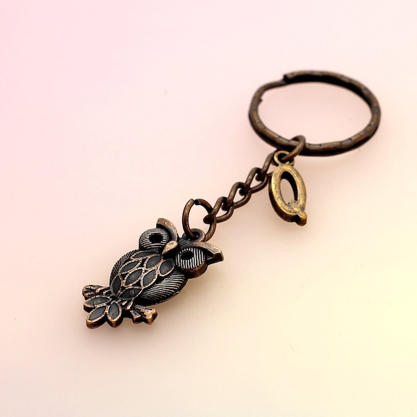 Owl Key Ring - Etsy UK