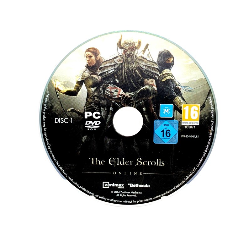 The Elder Scrolls Upcycled DVD Disc Clock Video Game Gift Idea Various ...