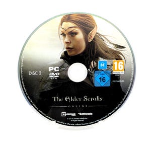 The Elder Scrolls Upcycled DVD Disc Clock Video Game Gift Idea Various ...