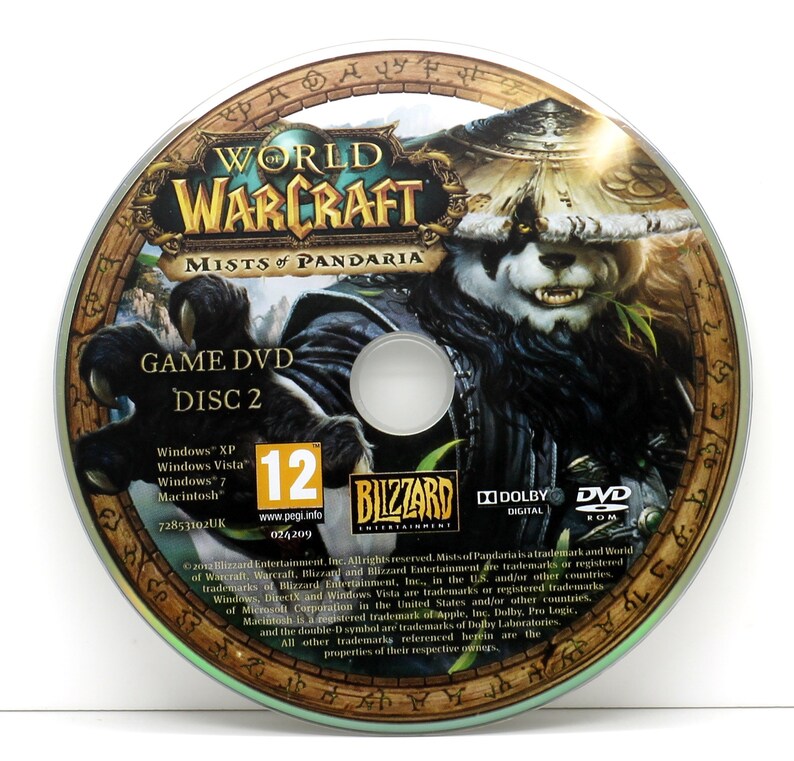 World of Warcraft PC Upcycled DVD Disc Clock Video Game Gift | Etsy